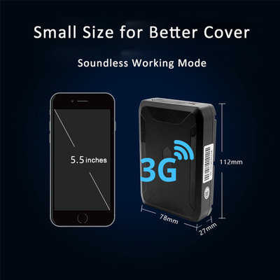Small 3G GPS Tracker For Car 10,000mAh Battery Easy Installation