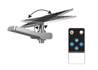 40W Waterproof IP65 Solar Powered Outdoor Street Lights Integrated With Remote Control