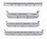  3030SMD Chips Industrial High Bay LED Lighting Fixtures Liner Type Meet ETL CE RoHS
