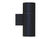 Surface Mounted LED Outdoor Wall Lights 24 Wattage Aluminium Body Tempered Glass Diffuser