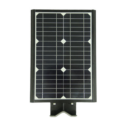 All In One Integrated Solar LED Street Light Outdoor Remote Control Simple Design