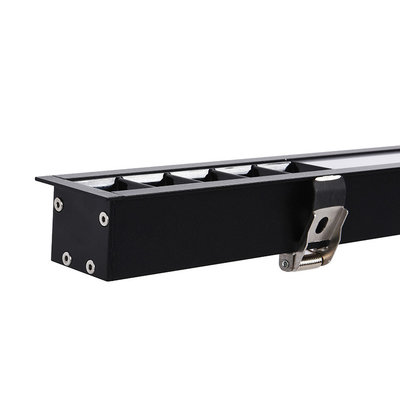 Aluminium Profile spotlight pendant Led Linear Lighting Grille Lighting Bar 34 Degree