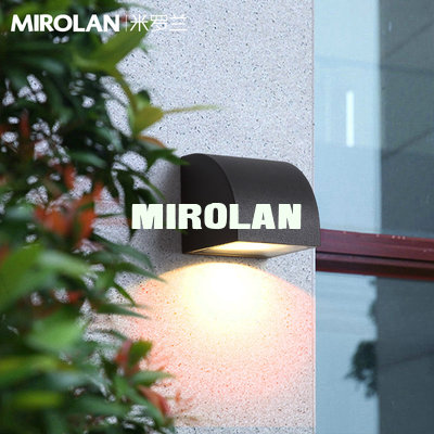 MIROLAN Wall Sconces,5W Quarter LED Outdoor Wall Lights for Houses,Modern LED Aluminum Waterproof Wall Lamp Indoor