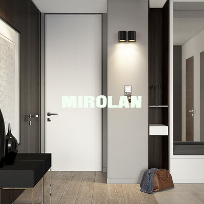 MIROLAN D-Shaped Outdoor Wall Sconce 3000k LED Modern Porch Light 10W IP54 3.1" x 3.1" x 2.7"