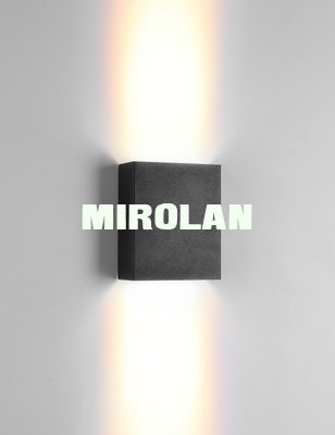 MIROLAN Modern LED Outdoor Wall Lights Up and Down IP65 , 10 Watts B1026 Vertical Outdoor Wall Lamp