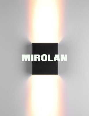MIROLAN Modern LED Outdoor Wall Lights Up and Down IP65 , 10 Watts B1026 Vertical Outdoor Wall Lamp