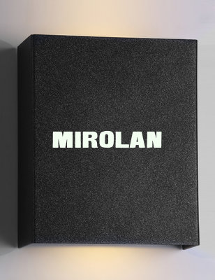 MIROLAN Modern LED Outdoor Wall Lights Corded - Electric 6.4*5.3*2.2 Inches for 15-20 Square Meter