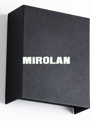 MIROLAN Modern LED Outdoor Wall Lights Corded - Electric 6.4*5.3*2.2 Inches for 15-20 Square Meter