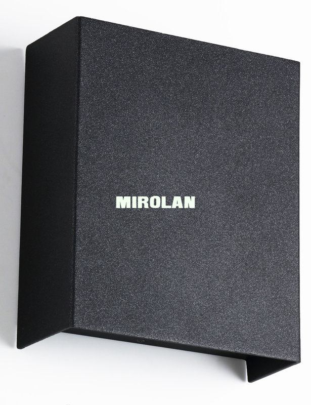 MIROLAN Modern LED Outdoor Wall Lights Corded - Electric 6.4*5.3*2.2 Inches for 15-20 Square Meter