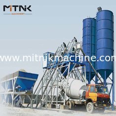HZS50 Bucket Hoist Concrete Mixing Plant