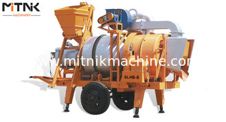 SLHB-8 Double Drum Mobile Asphalt Plant For Sale