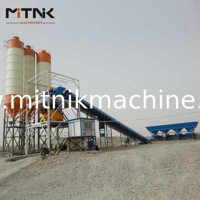 HZS75 Concrete Mixer Batching Plant