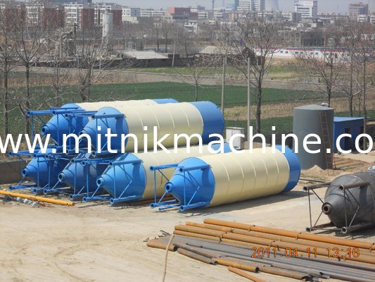 100ton steel material cement silos for concrete plant