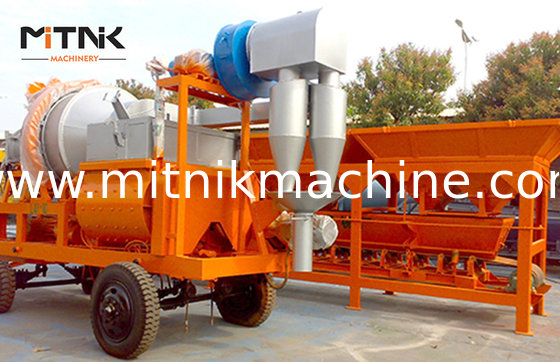LQY-10 Hot Mix Mobile Asphalt Plant For Sale