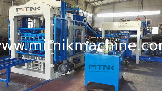 MQT5-15 Simple Line Cement Block Making Machine