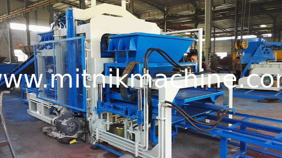 MQT6-15 Concrete Interlocking Brick Machine