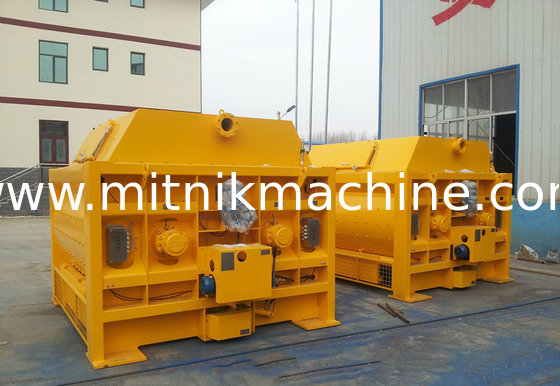 High Performance Large Capacity SICOMA Twin Shaft Concrete Mixer