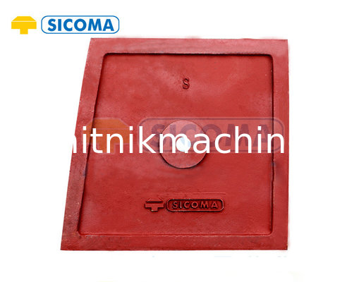 SICOMA Wear Plate (Trapezoid) for Batching Plant