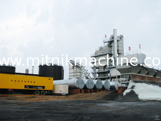 80t/h Road Construction Material Mixing Equipment , Asphalt Batching Plant