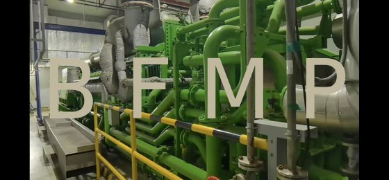 4MW JENBACHER J624GS Natural Gas Generator Set power plant