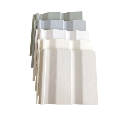 High Quality More 17 Colors Dutch Style PVC Perforated Wall Panel Exporter in China supplier