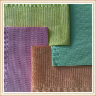 Disposable Dental Bibs 2-ply paper +1-ply PE film