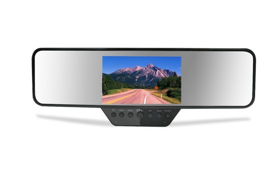 1 enregistrement de haute résolution de boucle d'appareils-photo de la voiture DVR de rétroviseur de Megapixel