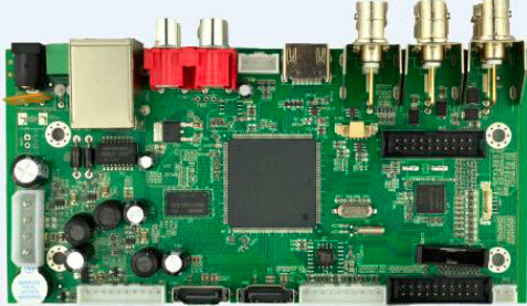 Hi3520D conjuguent la détection de mouvement de contrôle du panneau PTZ de carte PCB du courant HDMI DVR 3G WIFI