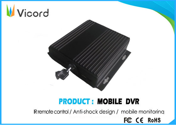 Détection de mouvement mobile de playback de la Manche de l'écart-type DVR 4 de H.264 GPS
