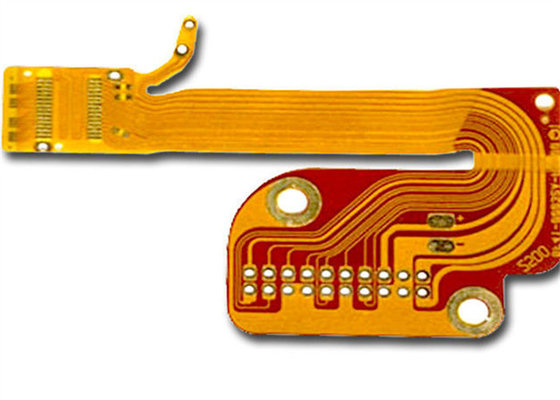 Yellow Cover Film Flexible PCB Board Double Layer Ultra-thin Silkscreen Prototype