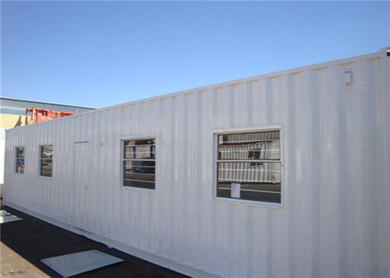 Simple Prefabricated Modifying Shipping Containers Fashion for Refugee Dormitory