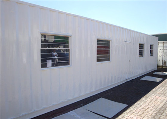 Simple Prefabricated Modifying Shipping Containers Fashion for Refugee Dormitory
