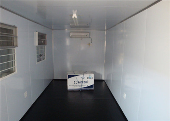 Simple Prefabricated Modifying Shipping Containers Fashion for Refugee Dormitory