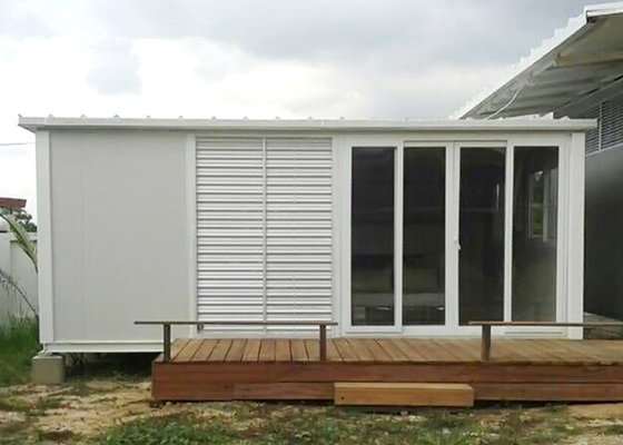Folding Container House Flat Pack Prefab Container Homes For Construction Site