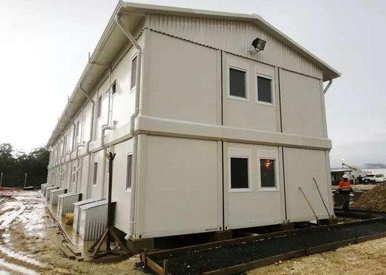 2 Floors Luxury Duplex Prefabricated Container House Morden Designed
