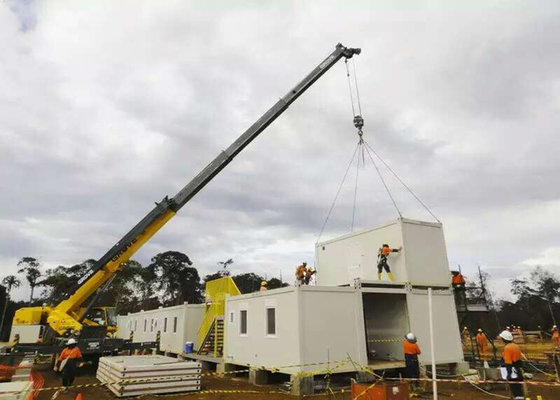 2 Floors Luxury Duplex Prefabricated Container House Morden Designed