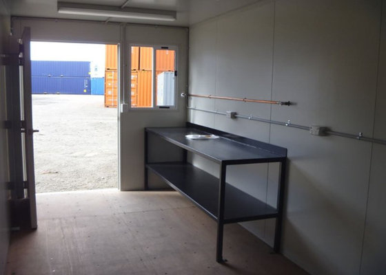 Prefeb Steel Structure Temporary Camp Convenient Modified Shipping Container Housing