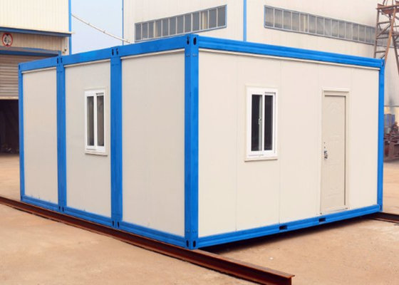 Prefab Refugee Flat Pack Emergency Shelter Rust Resisting Aluminum Window