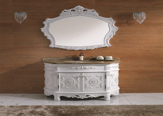 Antique Style Free Standing Bath Vanity Cabinets Funiture With Countertop And Sink
