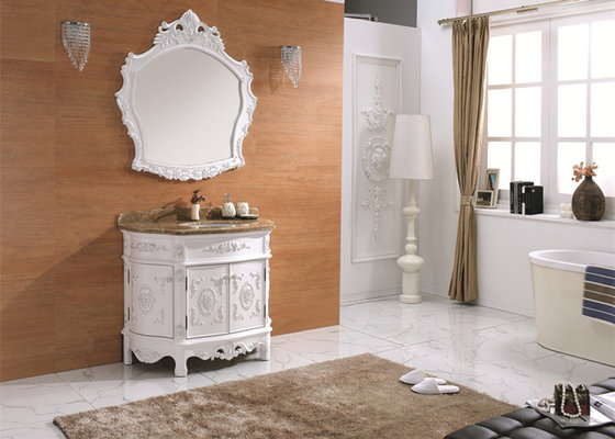 Antique Style Free Standing Bath Vanity Cabinets Funiture With Countertop And Sink