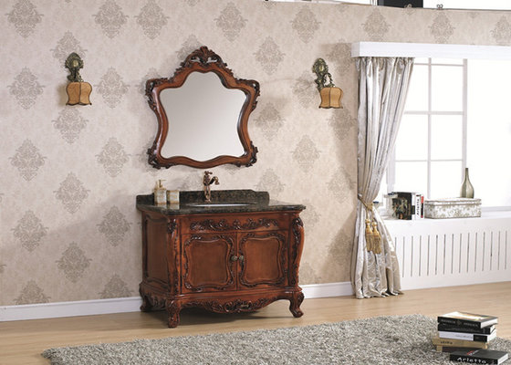 Durable Classic Vanity Units Sanitaryware Cloackroom Floor Stand Funiture