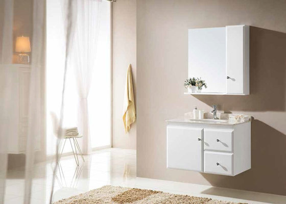 Wall Hung Luxury Bathroom Vanity Units Ceramic Sink Modern Vanity Units For Bathroom
