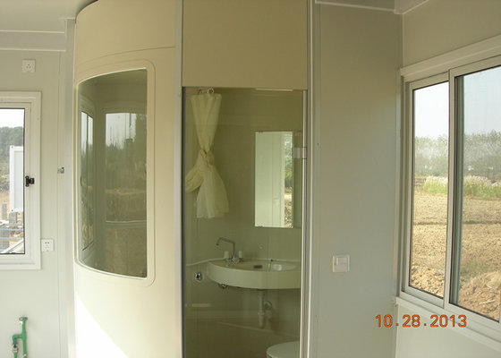 Modular Prefabricated Steel Homes , Single Container House For Residential Building