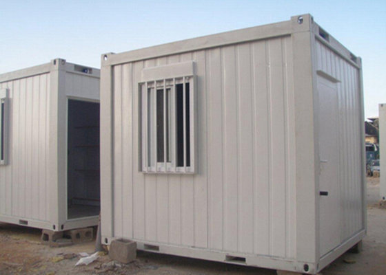 Recycled  Mini Flat Pack 10ft Container Prefab Guard House EPS Panel Homes