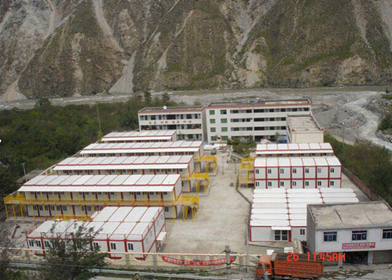 Shockproof  Flat Pack Container House , Steel Prefabricated Homes
