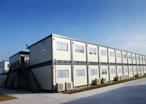 Durable Combined 20 Foot Container Home Outdoor As Worker Dor