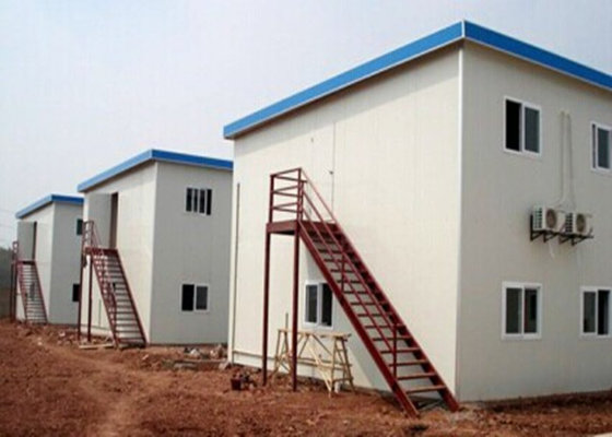 Temporary Mobile Office Prefabricated Modular Homes Prebuilt  Labor House