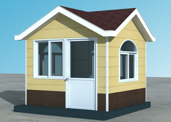 90mm Rock Wool Light Steel Frame Construction Homes Prefab Modular House Granny Unit