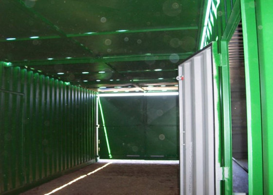 Movable Modified Steel Shipping Containers Warehouse For Office / Workshop
