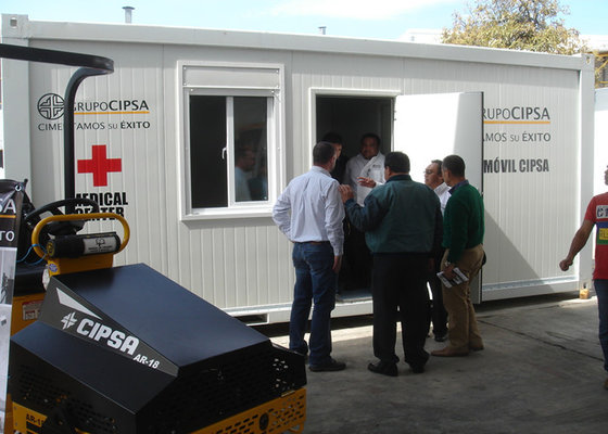 Temporary Hospital Flat Pack Container House Emergency Room For Countryside